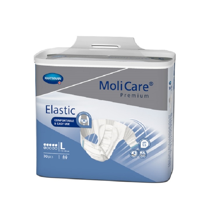 Hartmann MoliCare Prem. Elastic 6 Drops (L) (1Box) | Adult Diapers ...