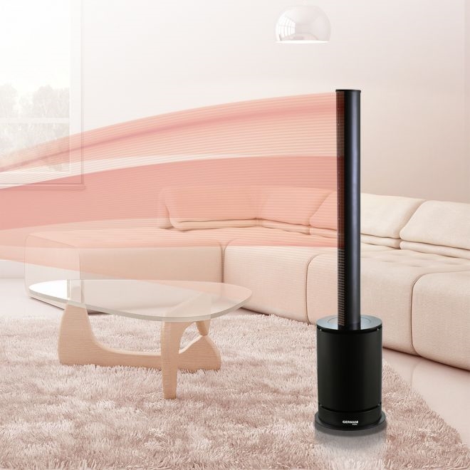 German Pool German Pool 3-in-1 Air Purification Fan Heater EFB-P20H ...