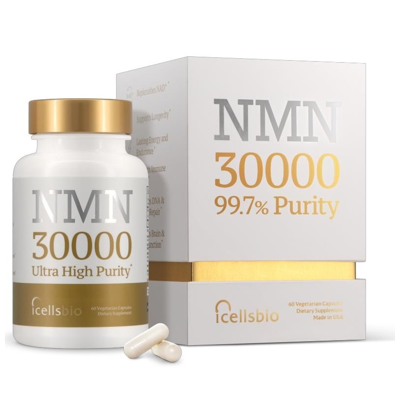 icells NMN30000 60 Vegetarian Capsules | NMN | ESDlife健康網購