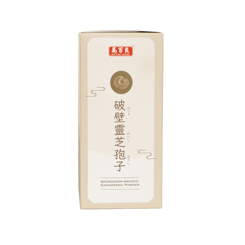 Ma Pak Leung Sporoderm-broken Ganoderma Powder 60pcs | Lingzhi & Yunzhi ...