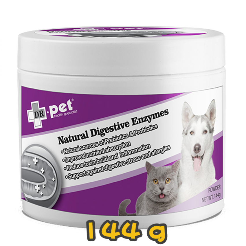 Dr.pet 犬猫用 健肠菌 144g | 猫猫肠胃健康 | ESDlife健康網購