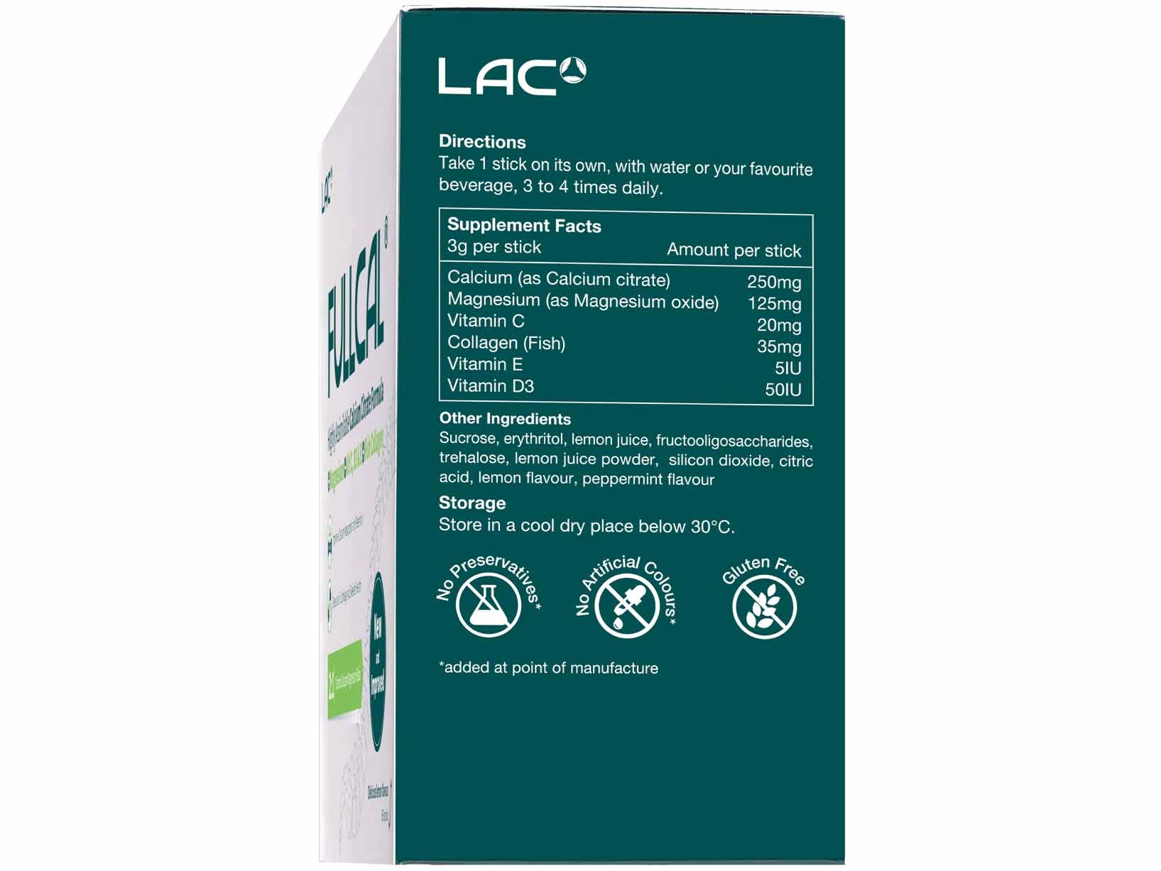 LAC 優鎂鈣 60包 | 鈣 | ESDlife健康網購