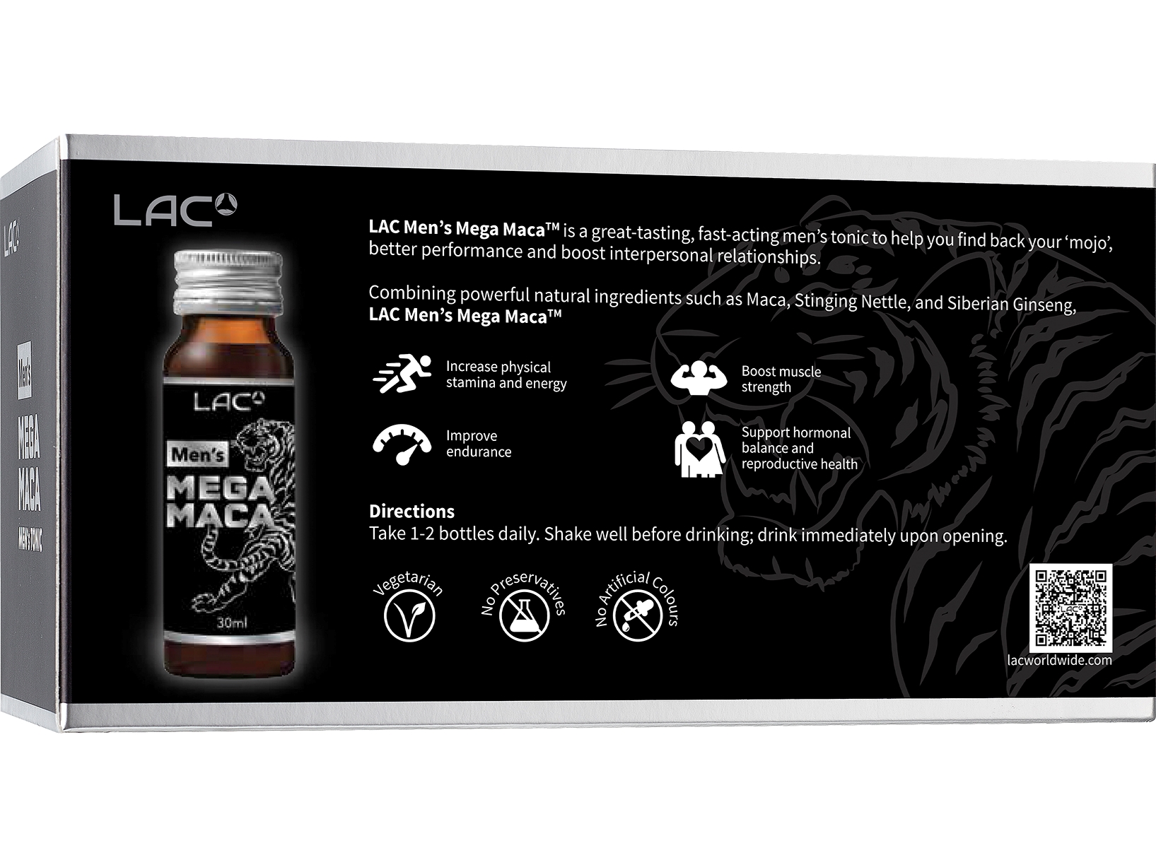 LAC 活力瑪卡飲 30ml x 10支 | 男士保健 | ESDlife健康網購