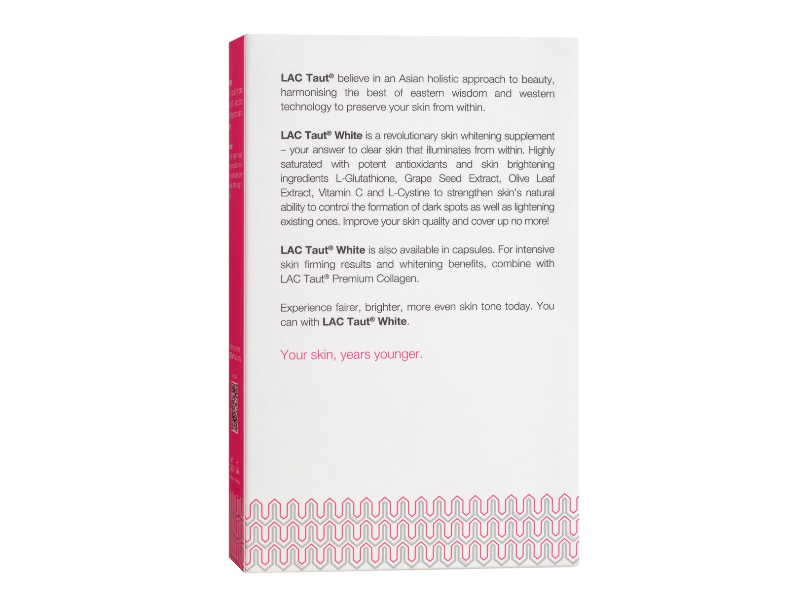 LAC Taut® - White 1.2g x 30 sticks | Skin Health | ESDlife健康網購