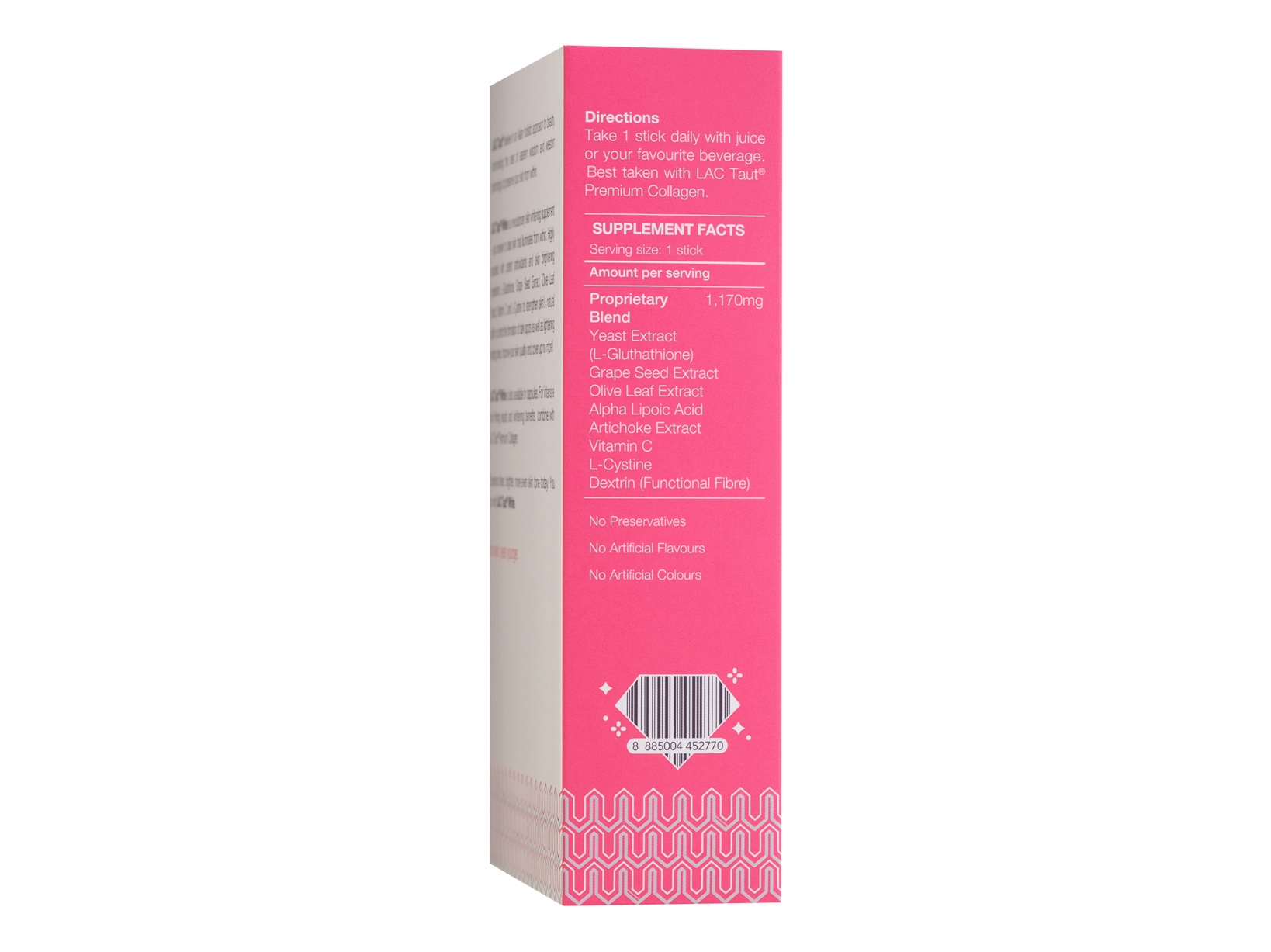LAC Taut® - White 1.2g x 30 sticks | Skin Health | ESDlife健康網購