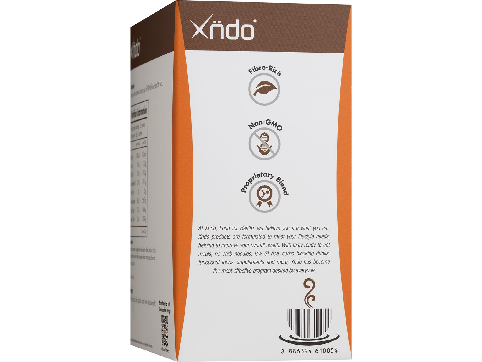 XNDO ORANGE COFFEE 15G x 15 SACHETS | Coffee / Milk Tea | ESDlife健康網購