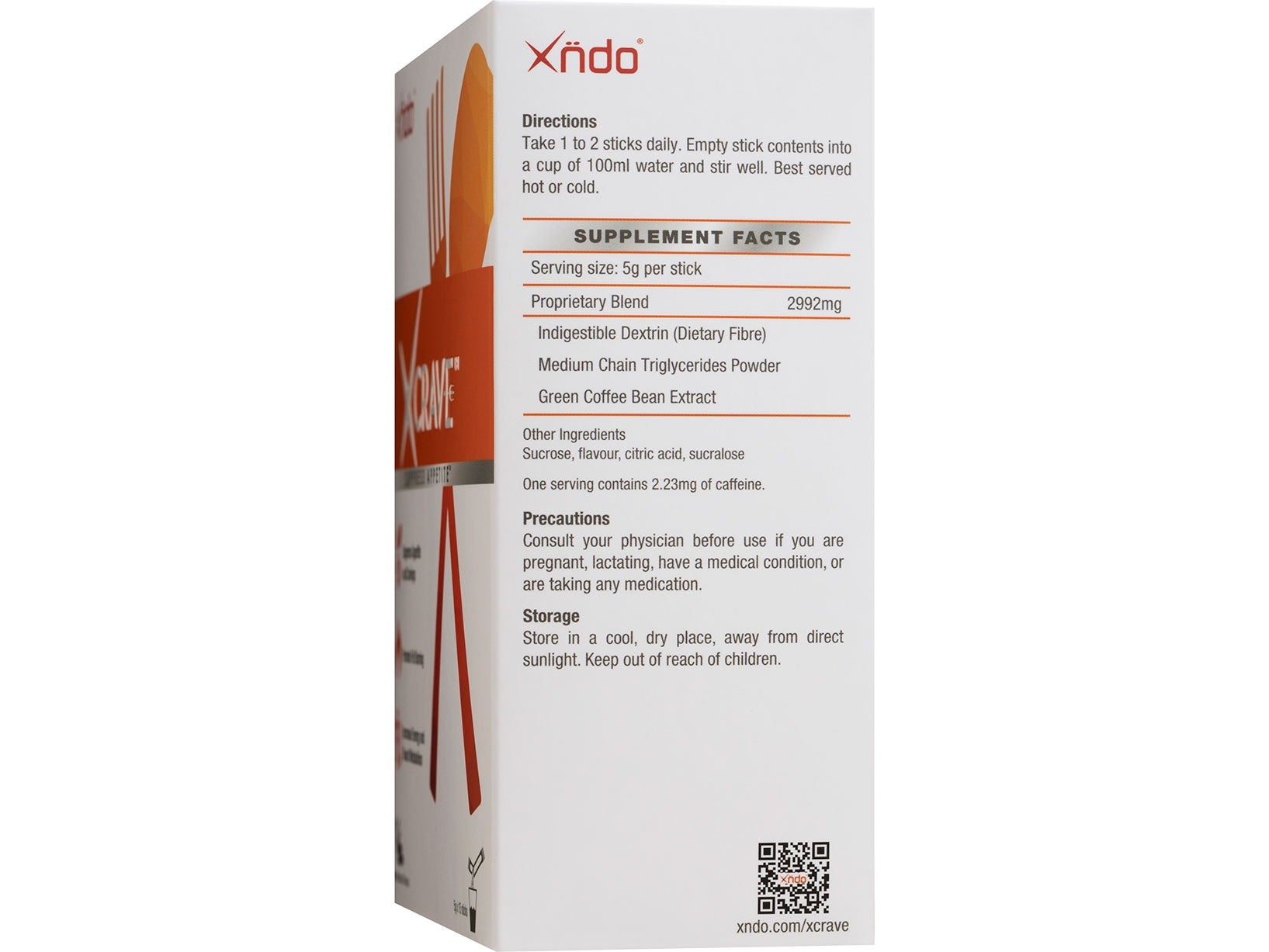 Xndo 輕食茶 (玫瑰果芙蓉花口味) 15包 | 瘦身纖體 | ESDlife健康網購