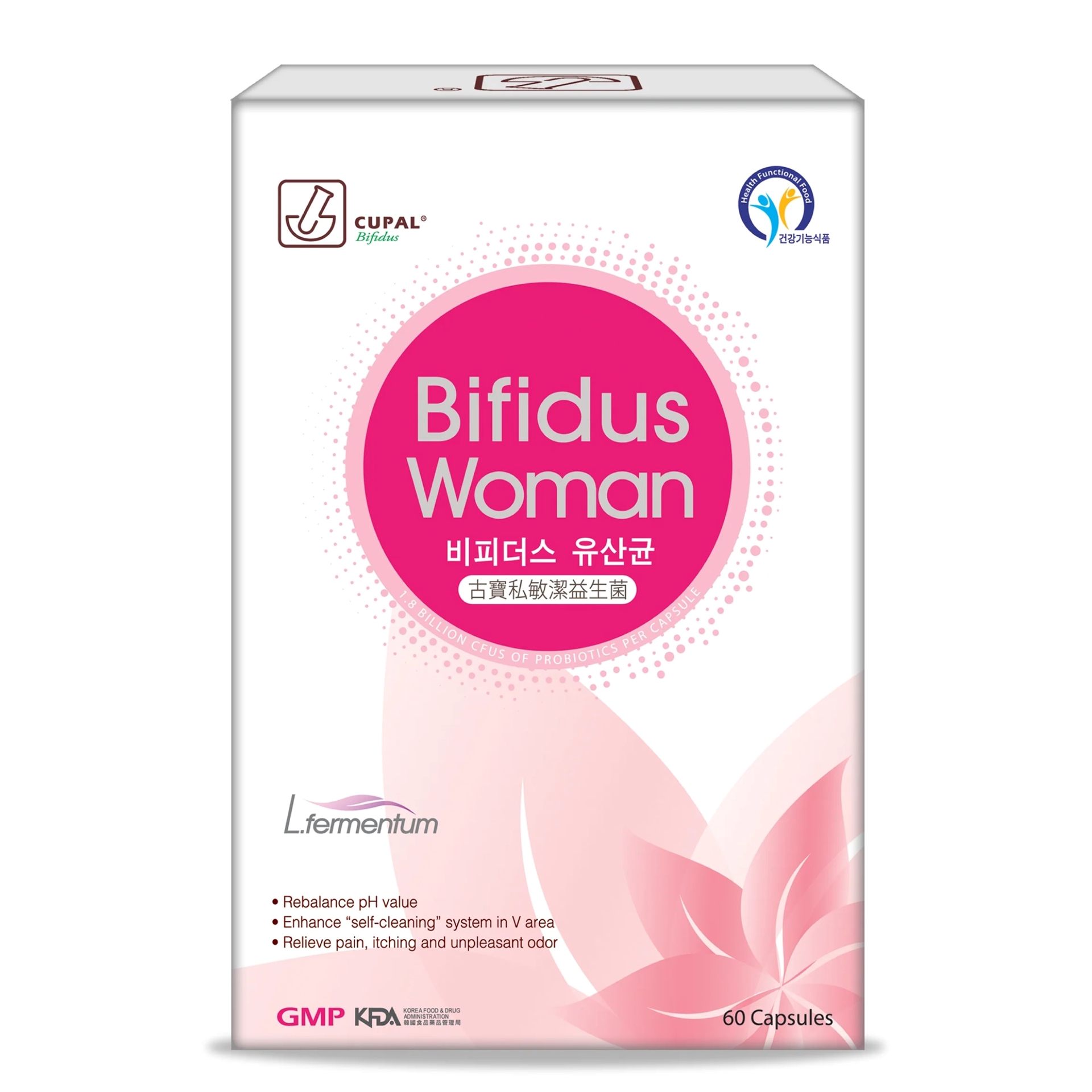 Cupal Bifidus Woman 60's | Probiotics | ESDlife健康網購
