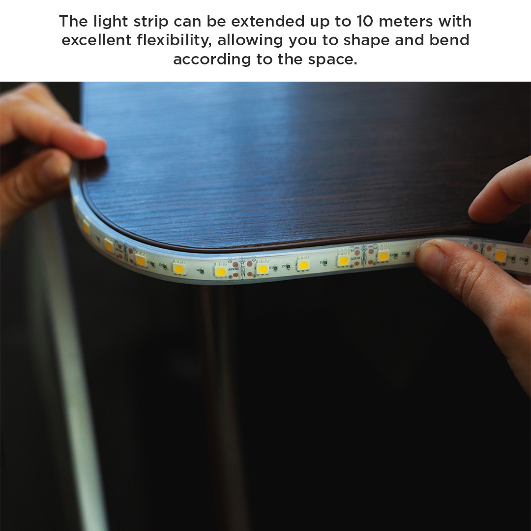 Qivation TiO2 Smart LED Light Strip (Full Colour 1M Extension ...