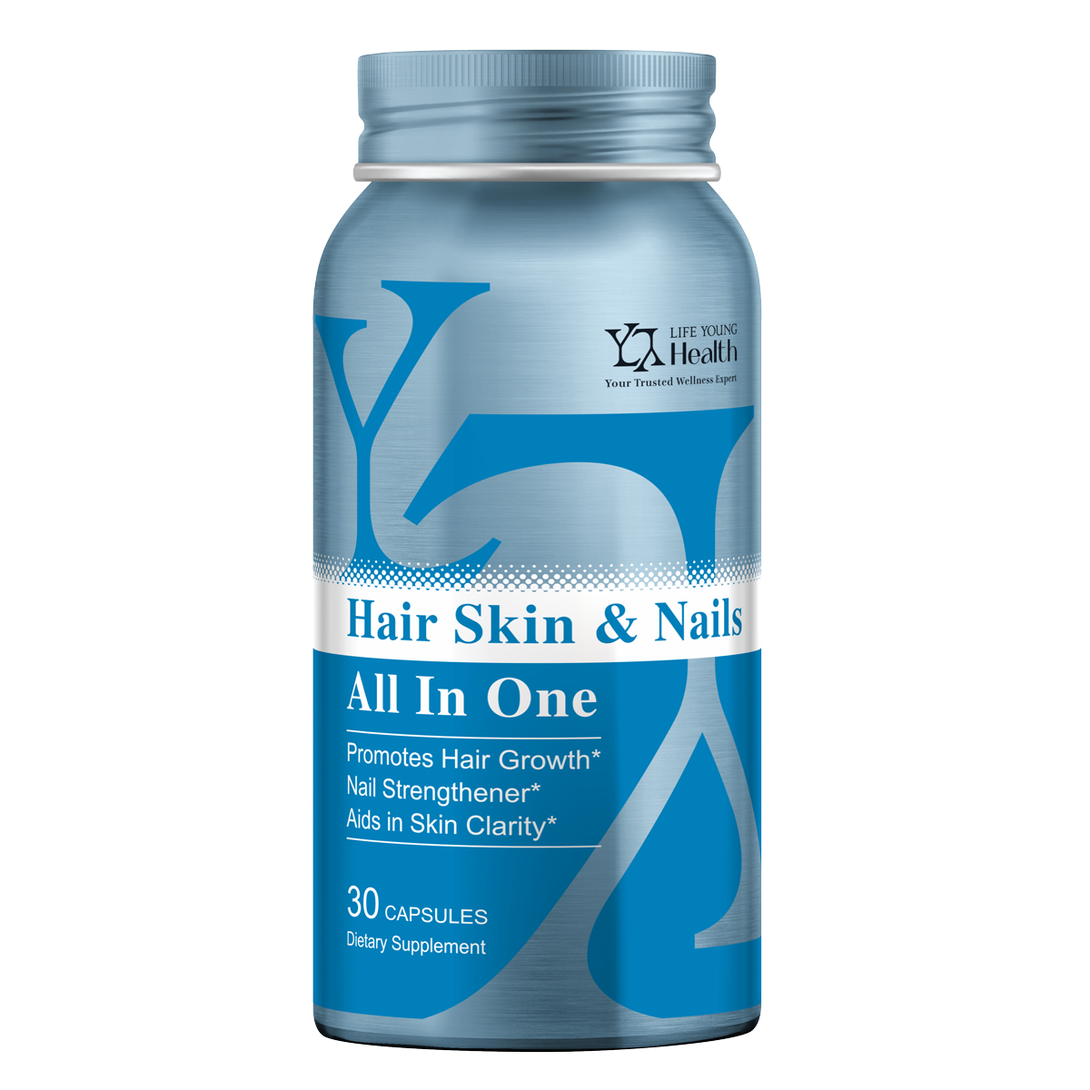 Life Young Health Hair Skin & Nails ALL IN ONE 30 Capsules | Eyes Supplement | ESDlife健康網購
